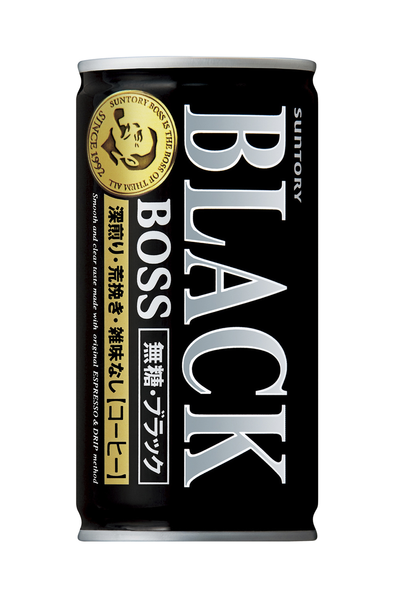 Suntory Boss Black Zero sugar 185g
