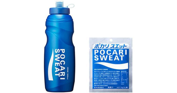 Pocari Sweat 1L Bottle Set
